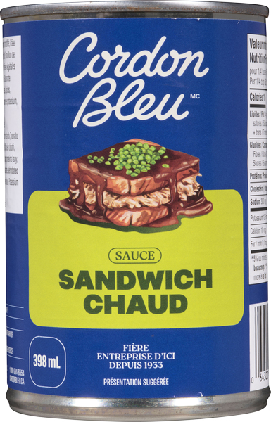 CORDON BLEU SAUCE HOT CHICKEN 398ML - Répertoire des aliments québécois