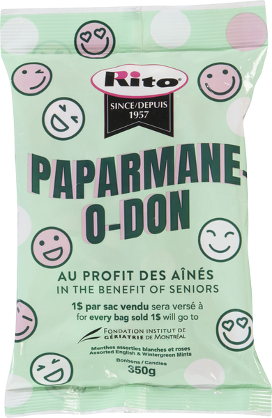 RITO MENTHES ASSORTIES 350g - Répertoire des aliments québécois