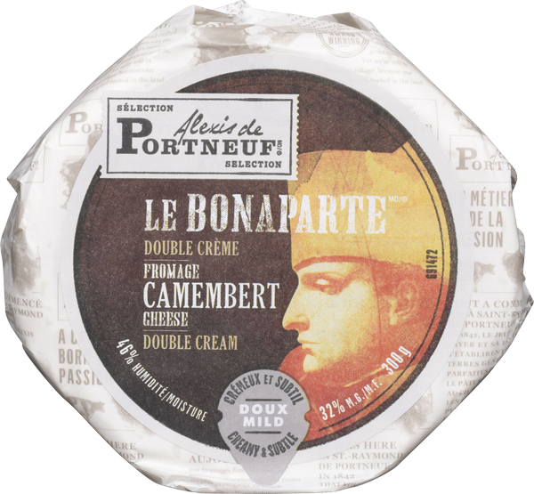 Alexis de Portneuf Camembert Bonaparte - Répertoire des aliments québécois