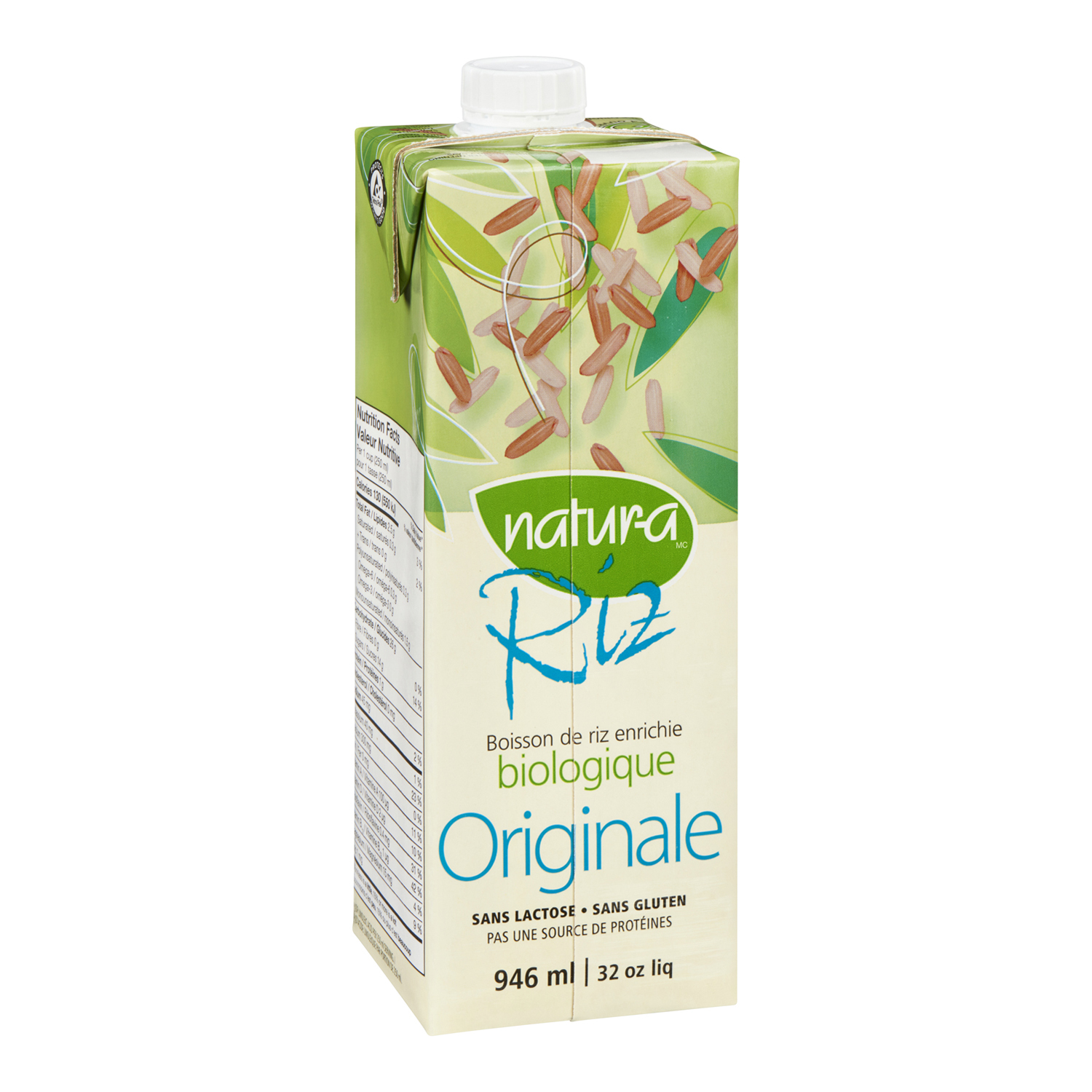 Boisson de Riz Natur-a Biologique Original - Répertoire des aliments ...