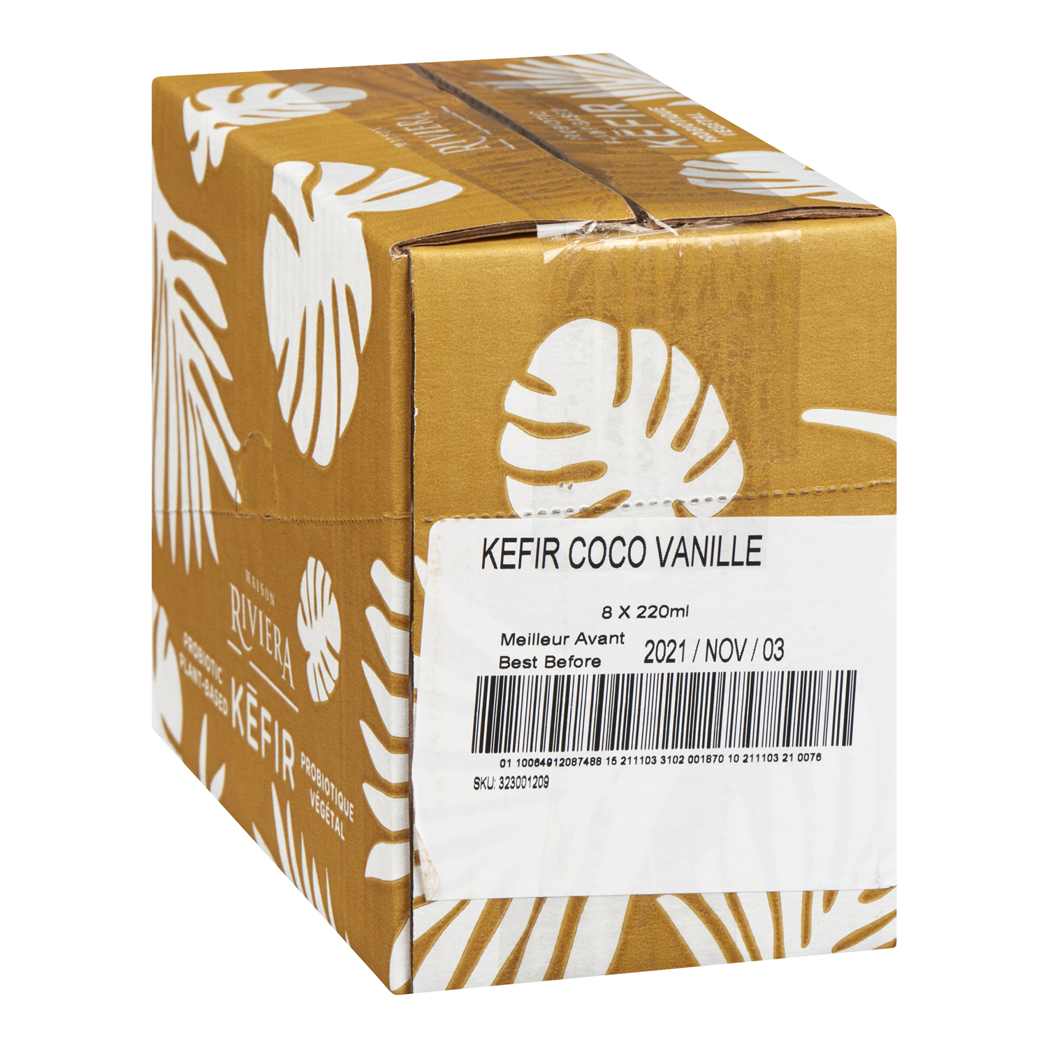 RIVIERA KEFIR COCO VANILLE 220ml - Répertoire des aliments québécois
