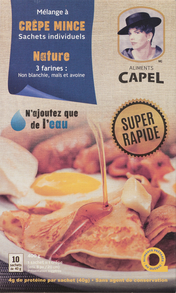 Mélange à CRÊPE MINCE Nature en sachets individuels - Répertoire des ...