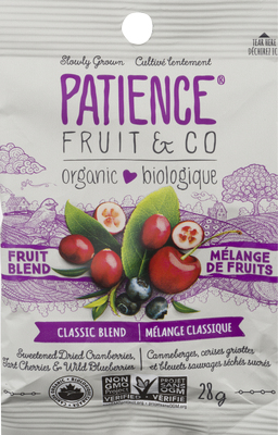 MÉLANGE DE 3 FRUITS SUCRÉS BIOLOGIQUES - Répertoire des aliments québécois
