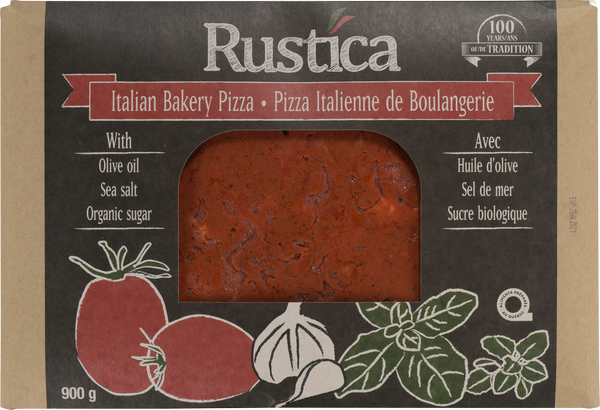 Rustica Pizza Italienne Boulangerie 900g - Répertoire des aliments ...
